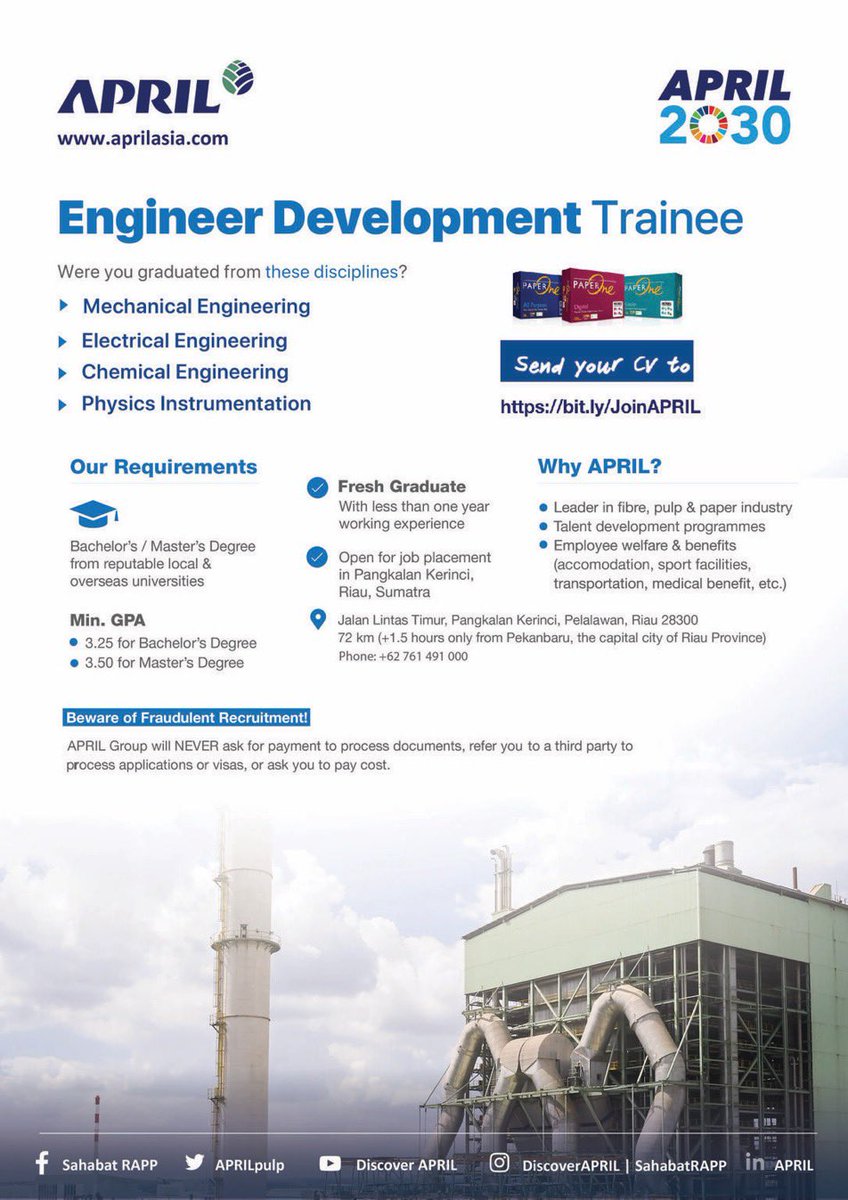 Work Now, Rich Later on Twitter: "#LokerPam - Asia Pacific Resources International Limited ...