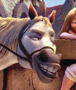 Tangled Maximus Smiling