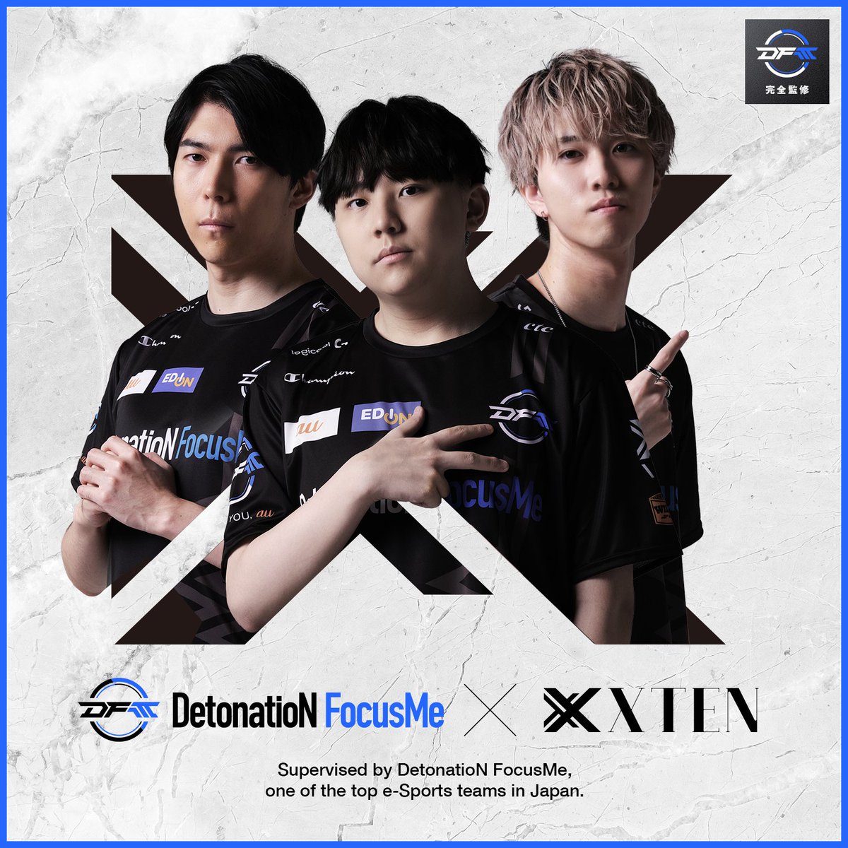 XTEN | eSports Gaming Gear Brand on Twitter: "XTEN Gaming Mouse PadはDetonatioN FocusMe @team ...