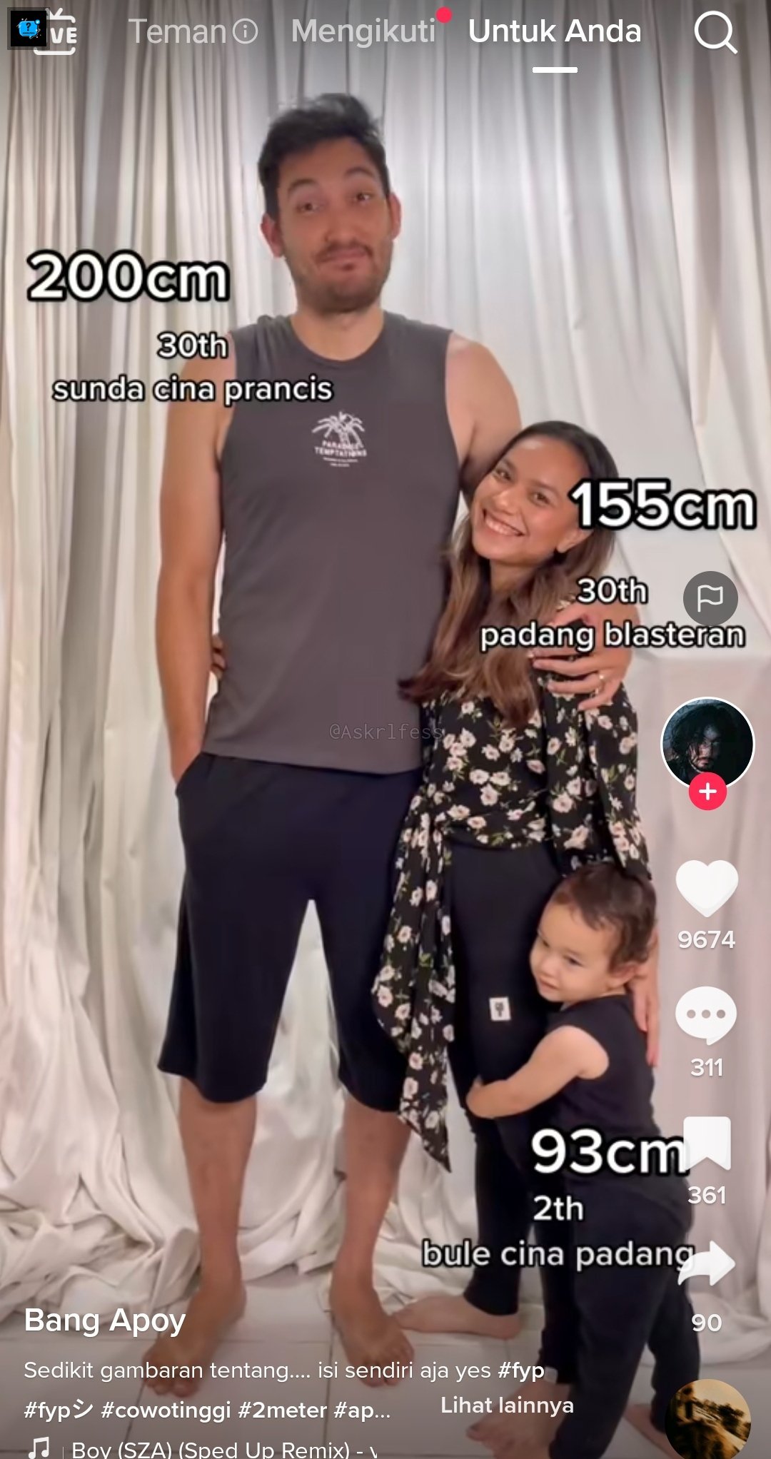 Askrlfess on Twitter: "[askrl] coba drop tinggi kalian sama pacar kalian dong https://t.co ...