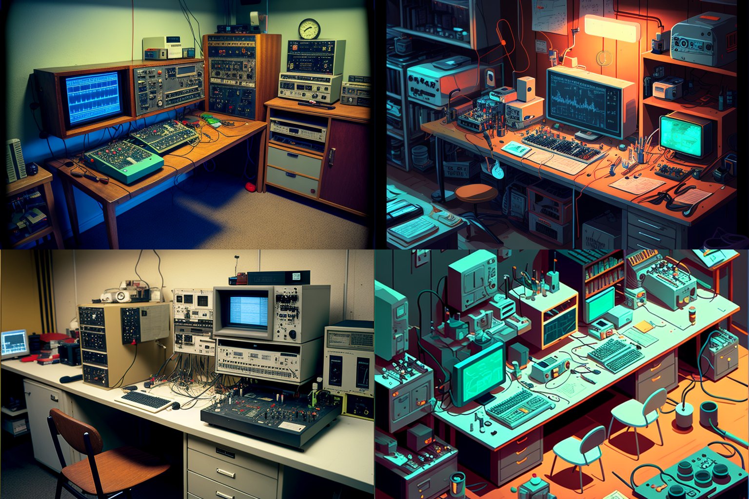 Dave Jones on Twitter: "This is what AI thinks a modern electronics lab looks like. https://t.co ...