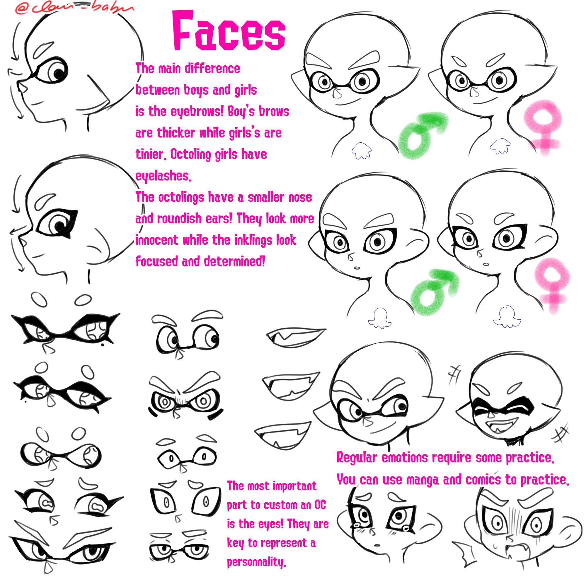 Determined Eyes Drawing