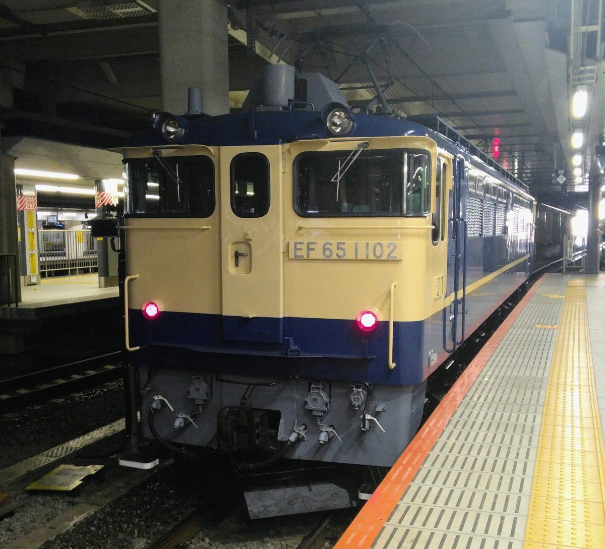 531系ファン on Twitter: "2023/1/24 単9825レ EF65 1102[尾] 東高島工臨 牽引機返却"