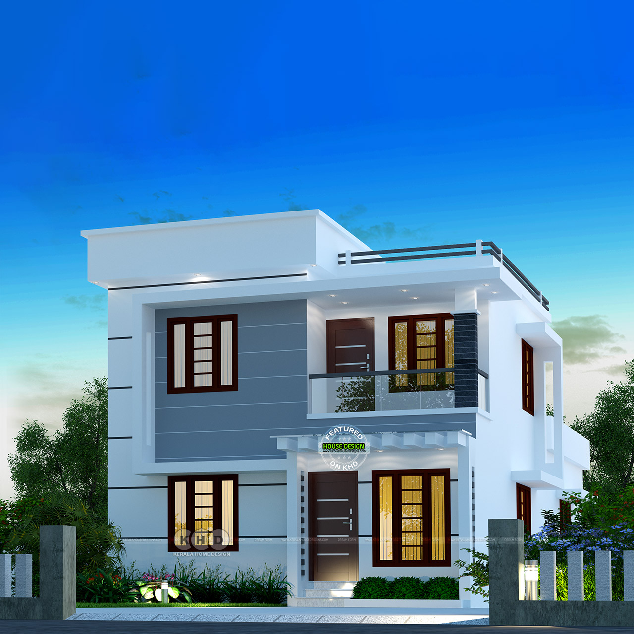 Kerala House Front Elevation Models