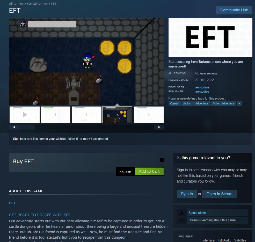 Jav on Twitter: "@JunckerDK Just used way back machine on the steam app id for the new EFT ...