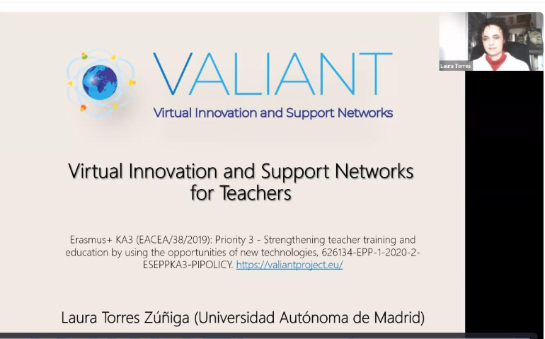 VALIANT project on Twitter: "Team member Laura Torres presented @ValiantProject at the ...