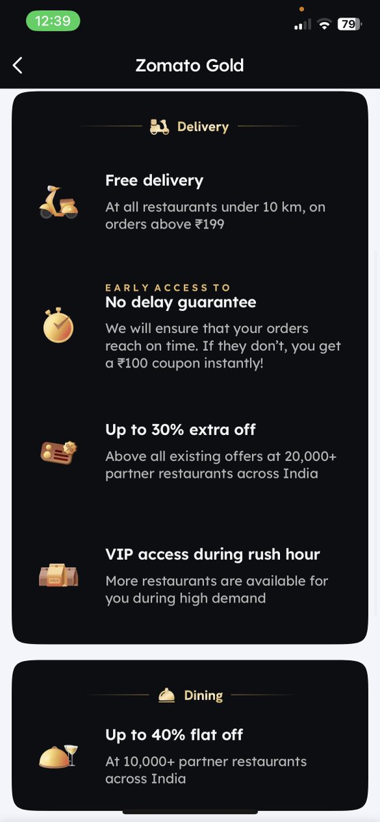 🚨 Zomato Re-Launched Gold 🌟 Benefits seem competing, Existing Zomato ...