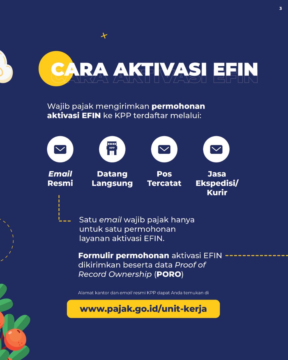 #PajakKitaUntukKita on Twitter: "Wajib Pajak sebagai pemilik EFIN harus melakukan aktivasi EFIN ...