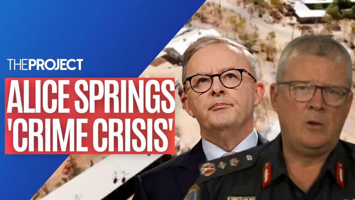 The Project on Twitter: "Alice Springs has a growing youth crime crisis on its hands as ...