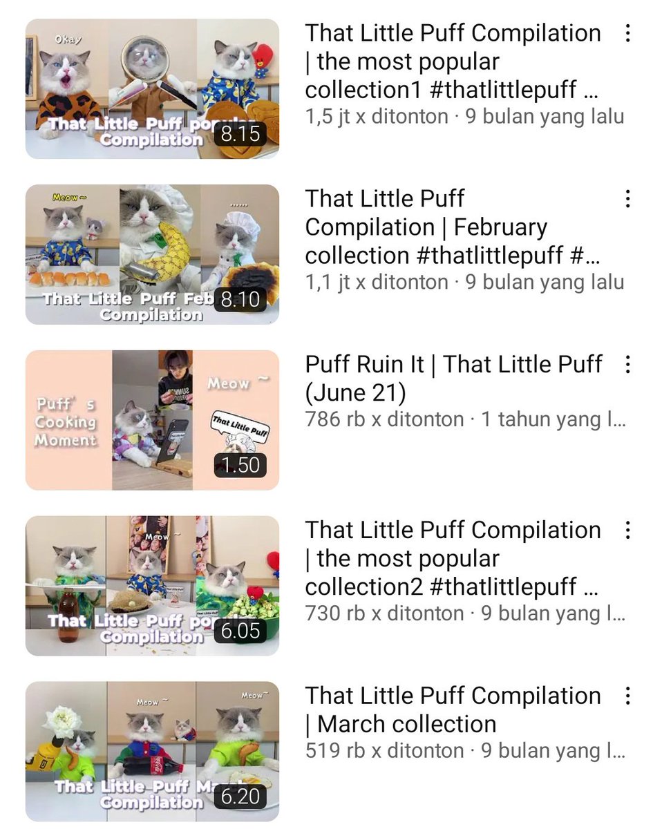REKOMENDASI CHANNEL YOUTUBE BUAT NEMENIN KAMU MAKAN — a thread - Thread ...