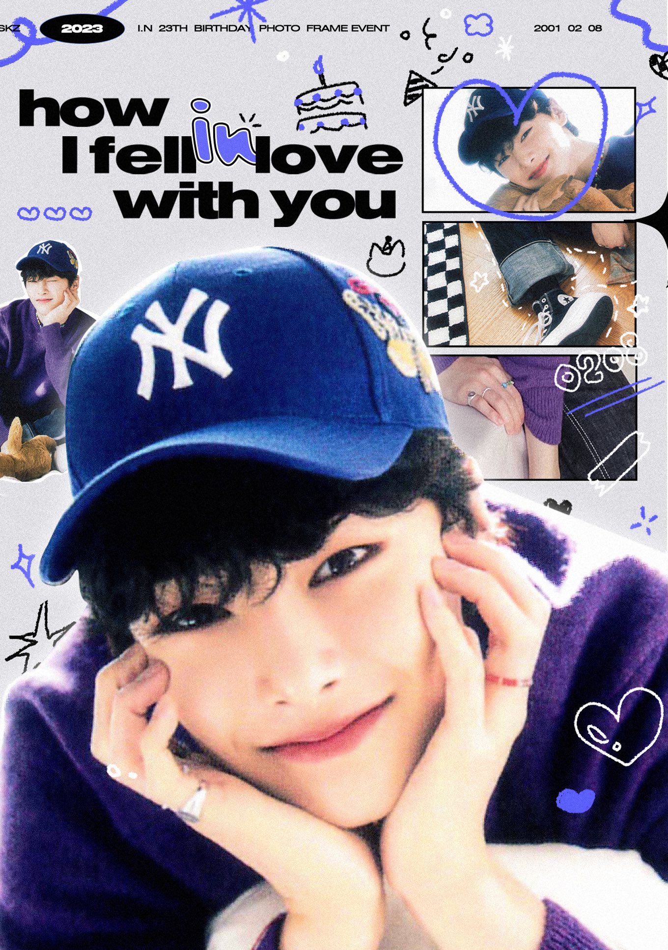 yoki on Twitter: ". 𓈒𓏸︎︎︎︎ ♡ 𝗁𝗈𝗐 𝖨 𝖿𝖾𝗅𝗅 𝖨𝖭 𝗅𝗈𝗏𝖾 𝗐𝗂𝗍𝗁 𝗒𝗈𝗎 사랑하는 정인이의 23번째 생일을 축하하기 위해 네컷 프레임 이벤트를 ...