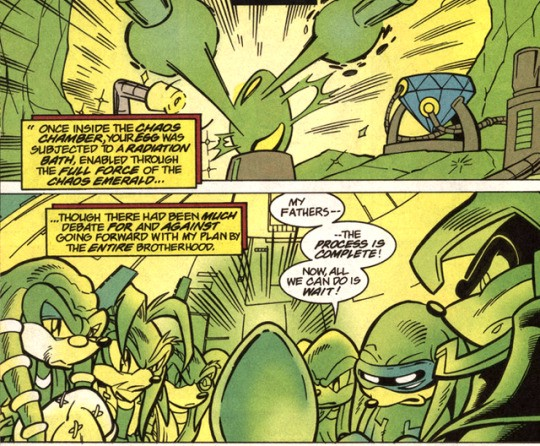 「In IDW Sonic #14, Dr. Starline attempts to kill Sonic and Si」Semi ...