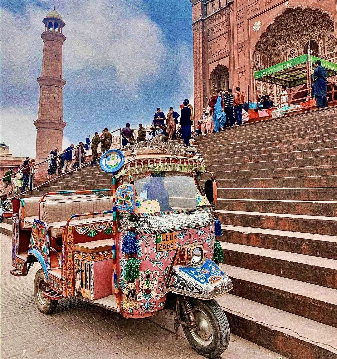 The Rickshaw or Tuk Tuk is a popular form of transport in South Asia ...