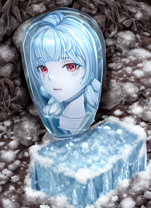 とりんさまai Trin Sama Ai On Twitter Humilityknight 『氷漬けになって凍土の下から発見され