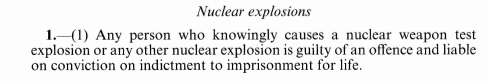 Tom Ough on Twitter: "RT @guywalters: Under the Nuclear Explosions (Prohibition and Inspections ...