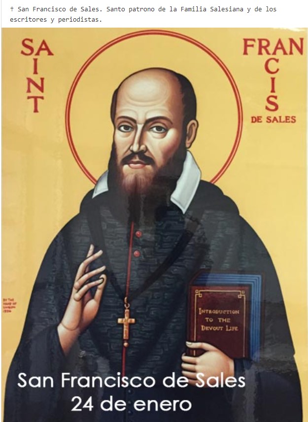 FrasesDeAmor on Twitter: "#Santoral de hoy San Francisco de Sales. Santo patrono de la Familia ...