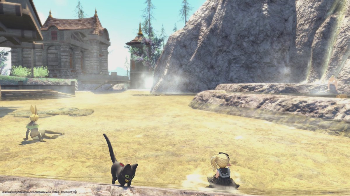 楓にゃん On Twitter 温泉巡り クリアメルト Ff14 7336
