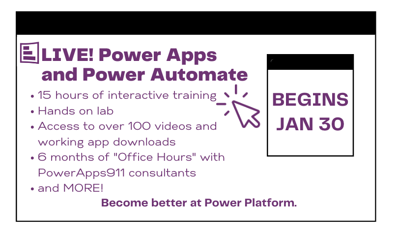 PowerApps911- Power Platform Consulting & Training on Twitter: "Coming NEXT WEEK! Shane Young ...