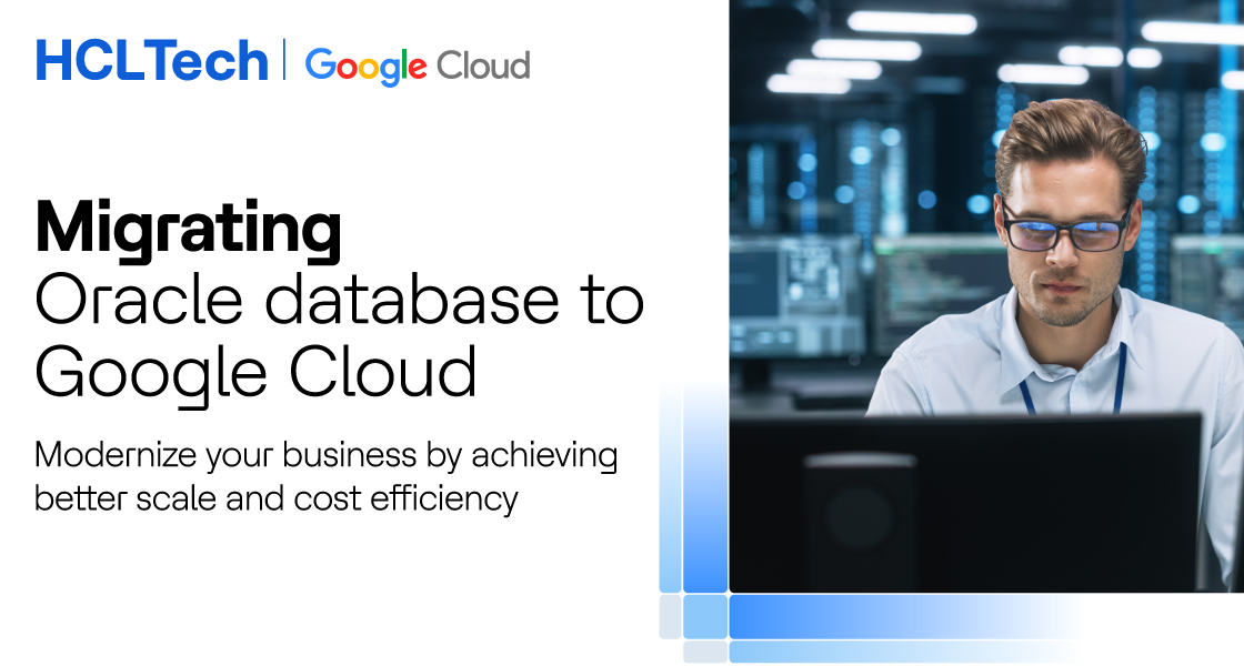 HCLTech on Twitter: "Organizations can achieve successful database migration to Google Cloud ...