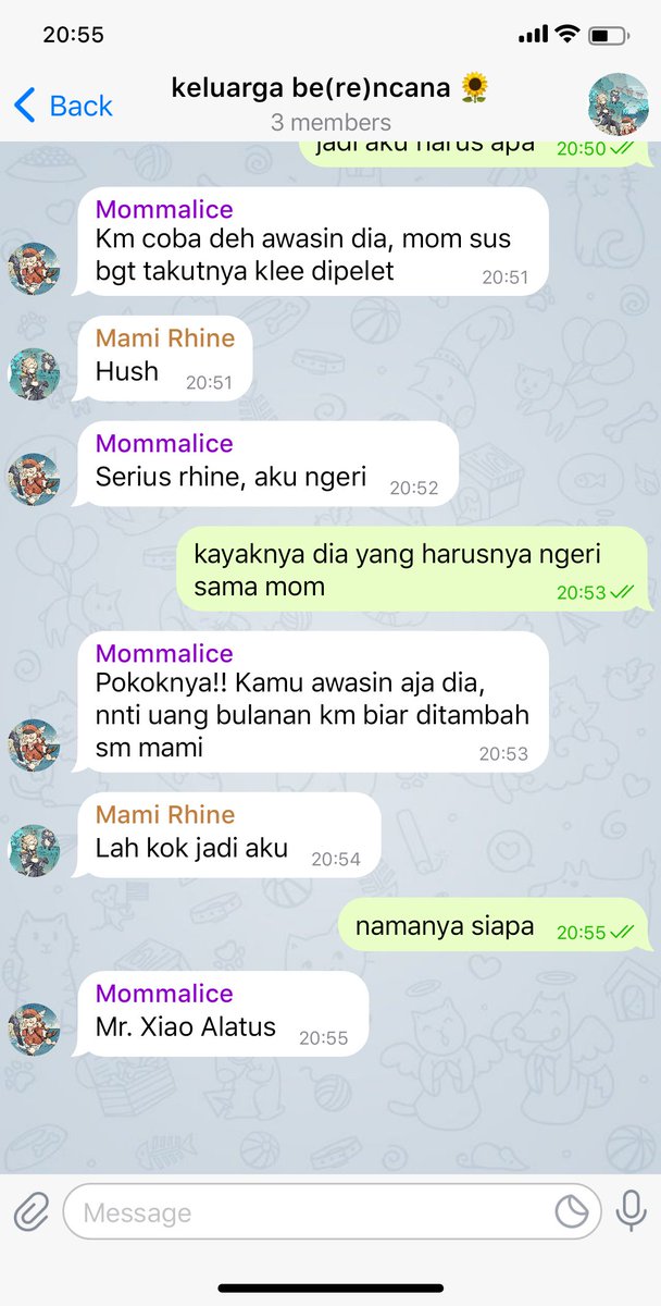 TOPUP MURAH 📌 PAKE CW TW YANG BENAR on Twitter: "fic! bxb, albexiao, albedo x xiao albedo ...