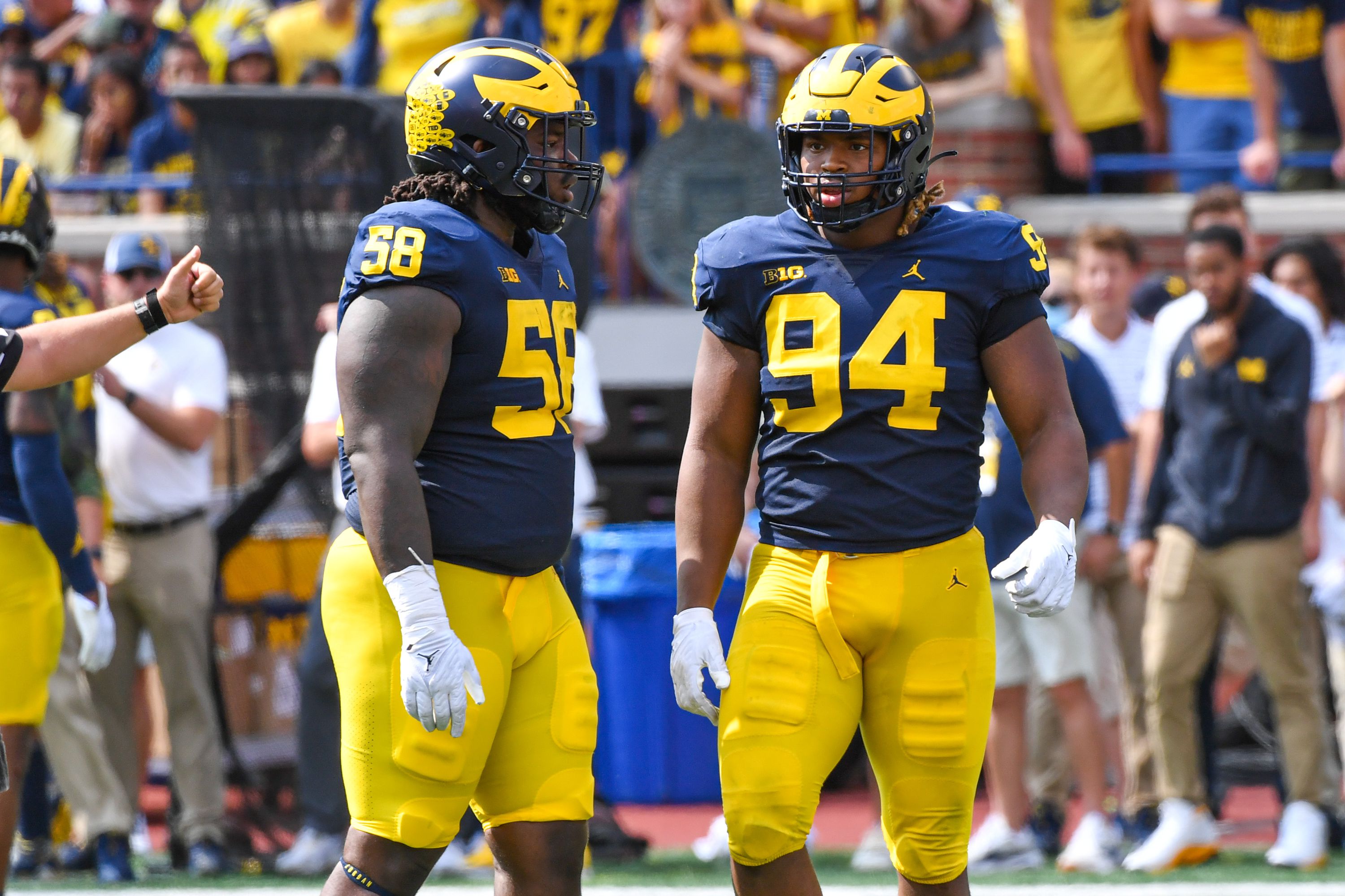 Maize n Brew on Twitter: "The best defensive unit in 2022, Mazi Smith, Mason Graham and the ...
