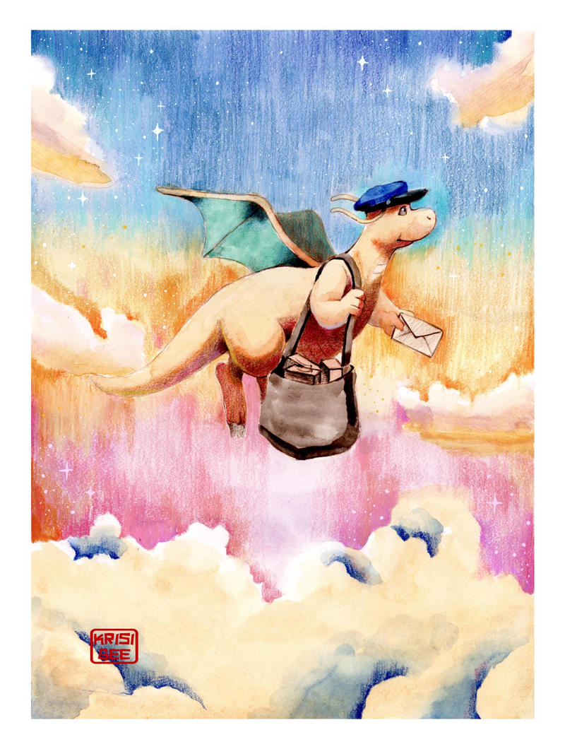 「Special delivery! Who is Dragonite deliv」|DeviantArtのイラスト