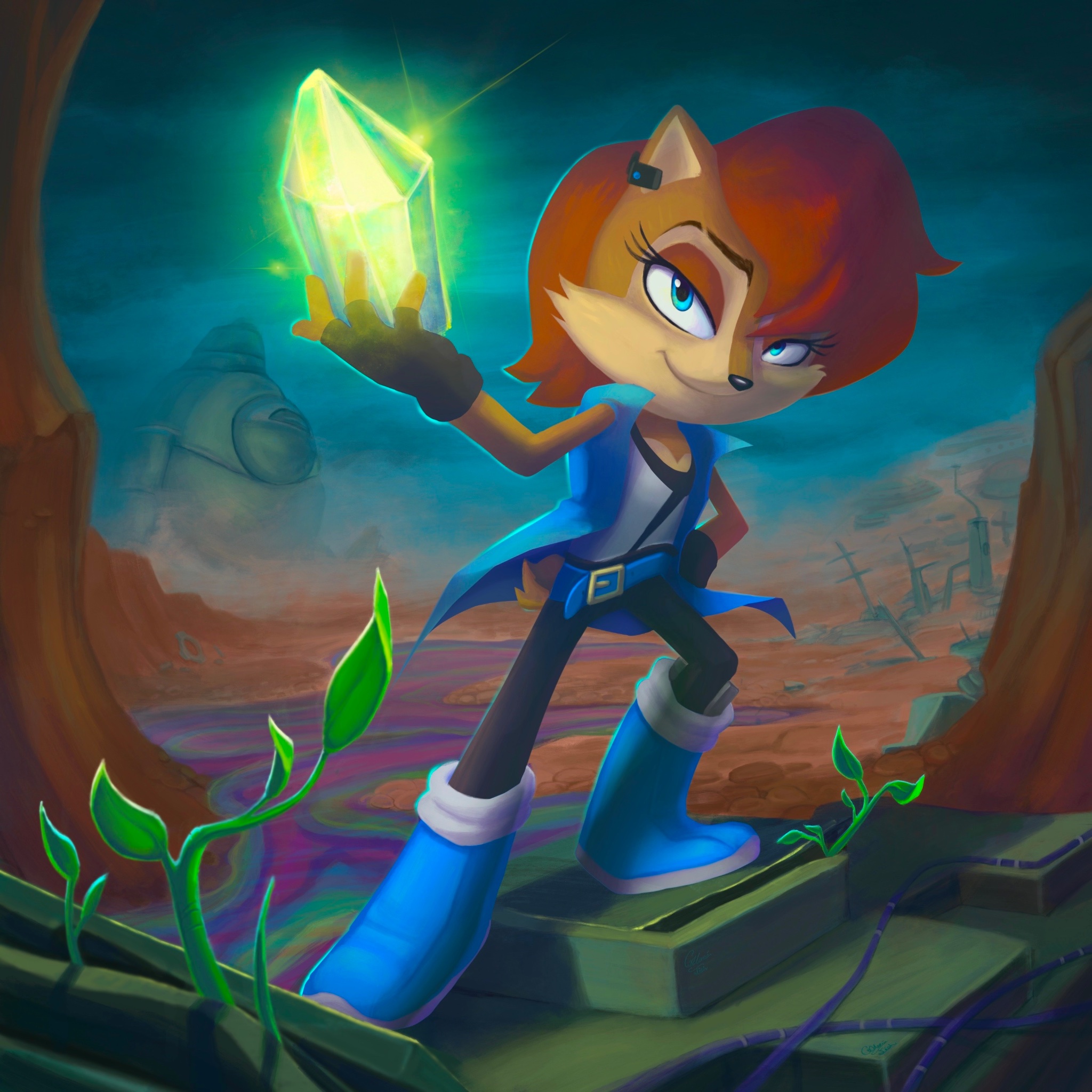 Sonic Boom Sally Acorn