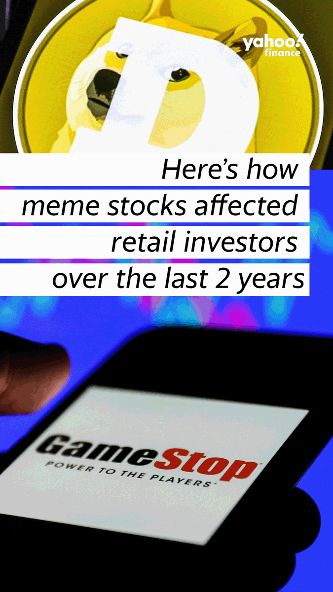 Look back on how meme stocks like $GME have performed since 2021 and ...