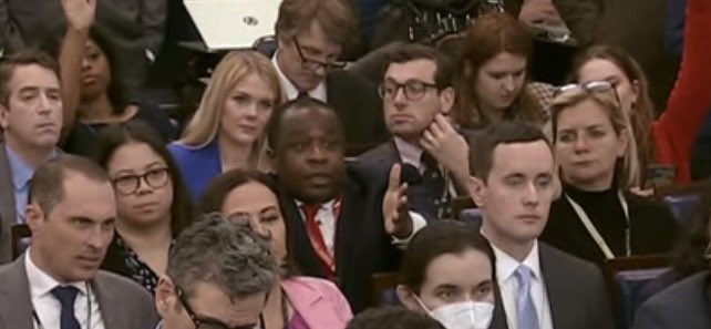 Simon Ateba on Twitter: "Today was another crazy day in the White House briefing room. With ...