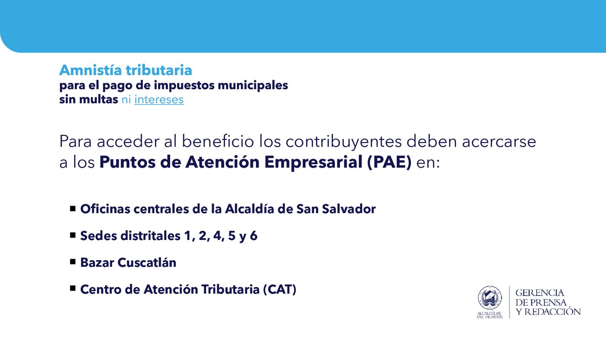 Prensa Alcaldía San Salvador On Twitter La Alcaldía De San Salvador