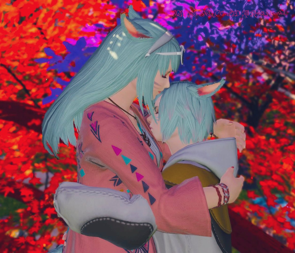 すず(Rin Nezoir)@pandaemonium on Twitter: "#おやミコ #FF14 #ミコミコ おやすみ、一緒にいい夢見よう"