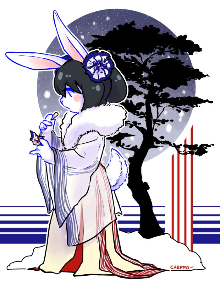 「bunny year old bunny oc art 」|chep @ Anime Boston 136 😔のイラスト