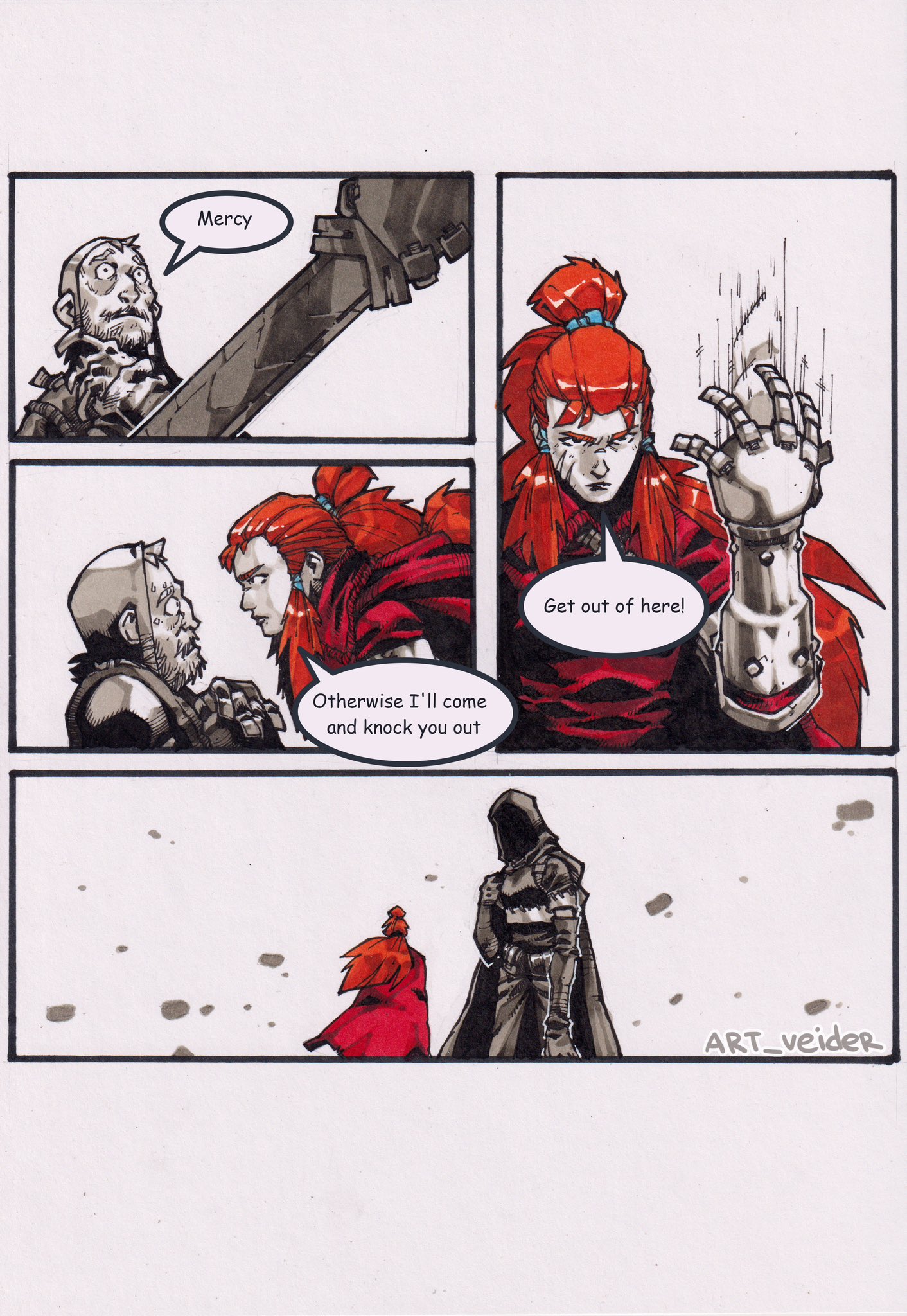 The Mountain Vs The Red Viper Comic