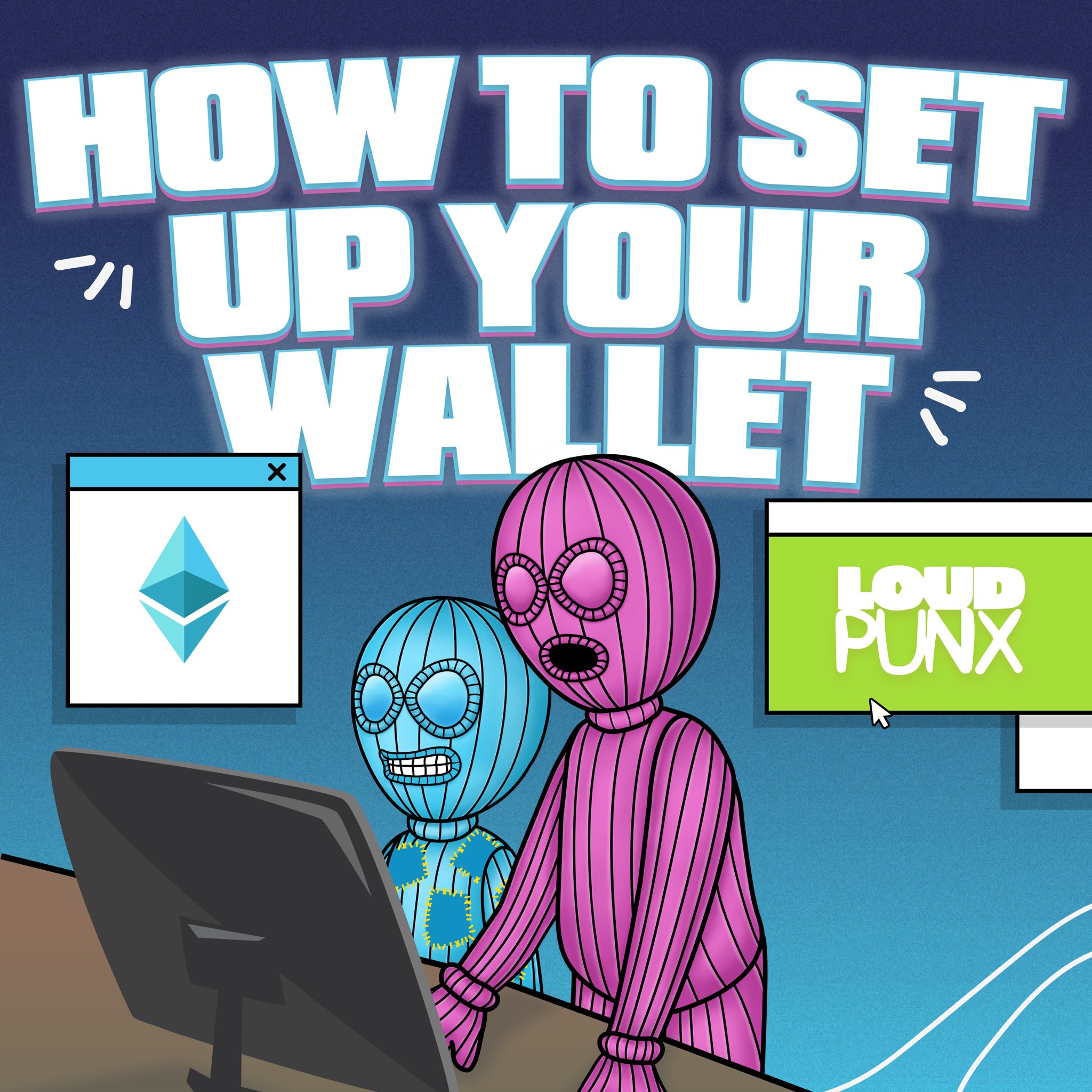 LoudPunx.eth on Twitter: "10 DAYS UNTIL LAUNCH! 🔊 Make sure to setup your wallet before February ...