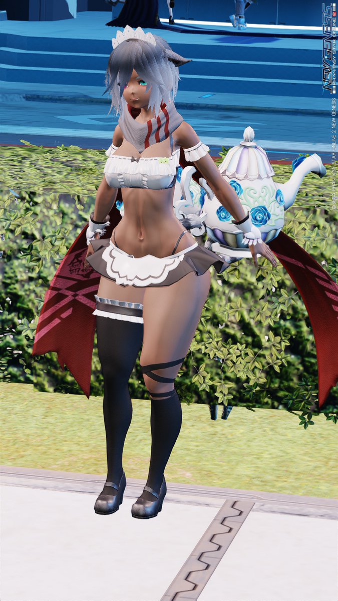 みかきチケット@文々｡新聞社DQX&PSO2 on Twitter: "#メンテの日なのでssを貼る #PSO2NGS_SS #PSO2褐色部 あれれー？ 新しくこさえたの撮れてなかったぞー ...