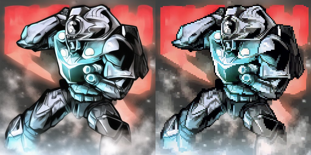 forasteran on Twitter: "ピクセルアート化するwebuiさん拡張w 導入するとExtras tabで #Pixelization 使えるようになる 🔨https://t ...