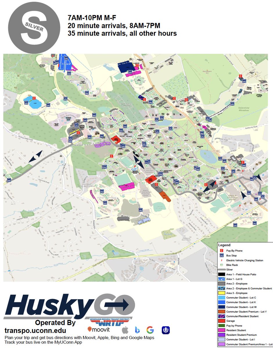 Uconn Campus Map