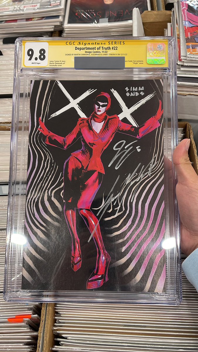 COMIC GRAIL VAULT on Twitter: "Guess what came in today? @SOZOMAIKA sending our regards from our ...