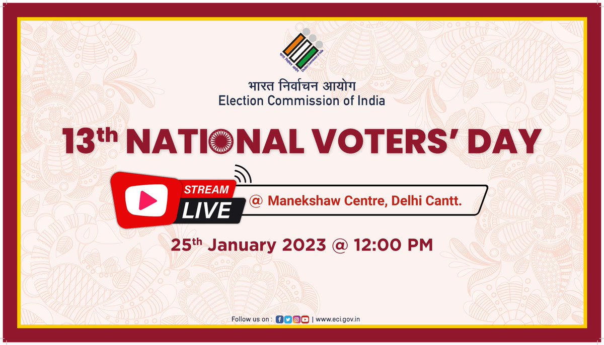 Election Commission Of India Sveep On Twitter Election Commission Of