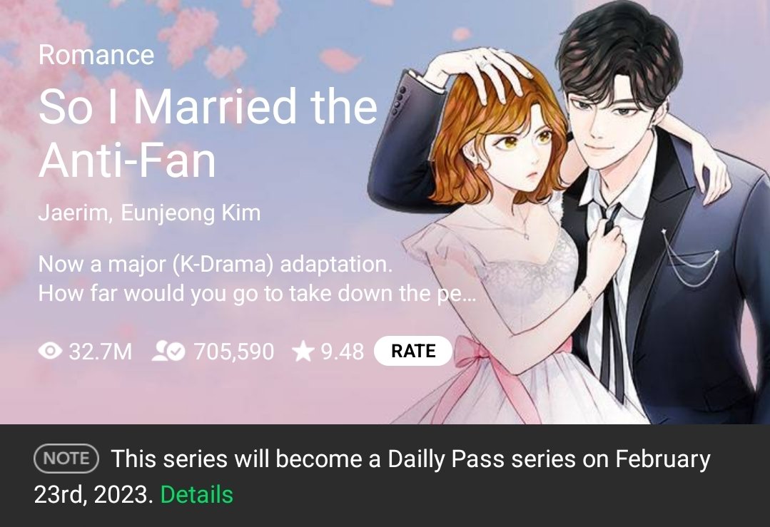 hoy on Twitter: "RT @gingertorte: WEBTOON series going to daily pass on February 23 - more ...