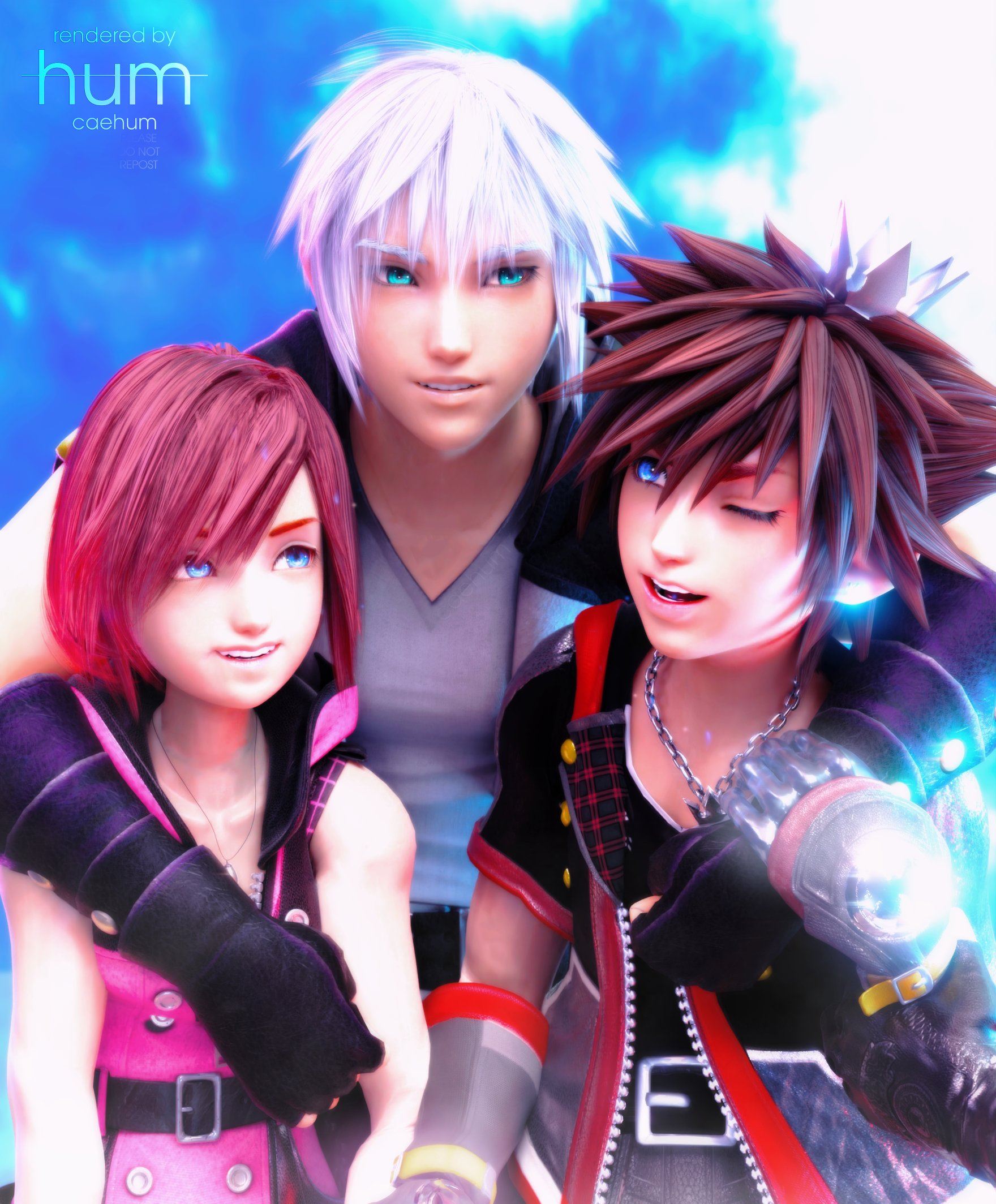 Sora Riku And Kairi