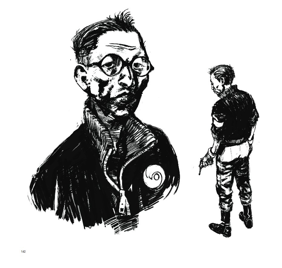 originalpear on Twitter: "During pre-production of Disco Elysium, lead artist Aleksander Rostov ...