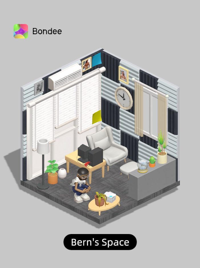 Bern on Twitter: "Nag-ubos ng oras designing spaces for me Bondee house: living room, work space ...