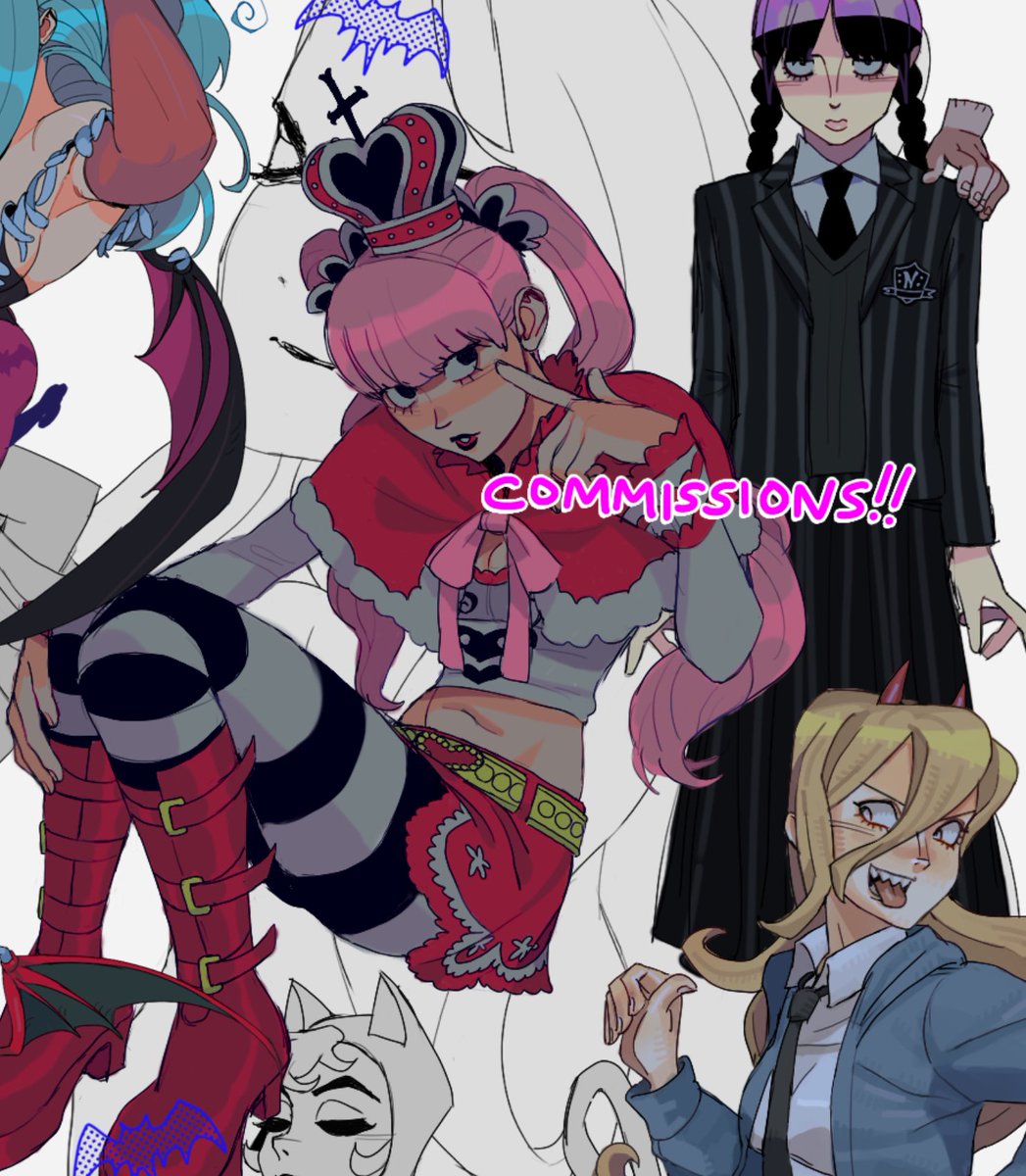 「My commissions are now open, if you're i」|🍳の漫画