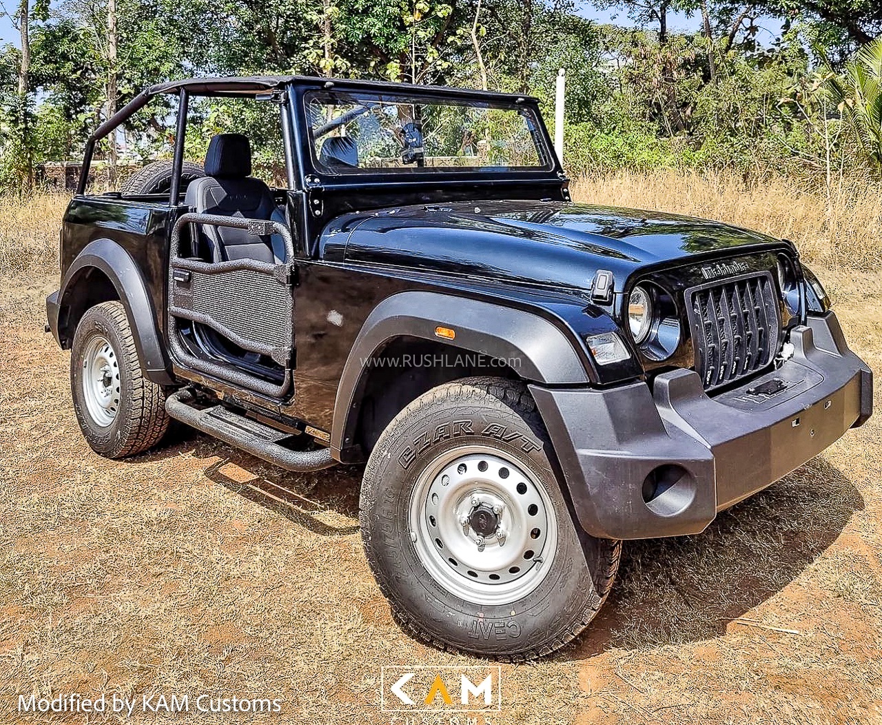 Mahindra Thar Modified To Wrangler