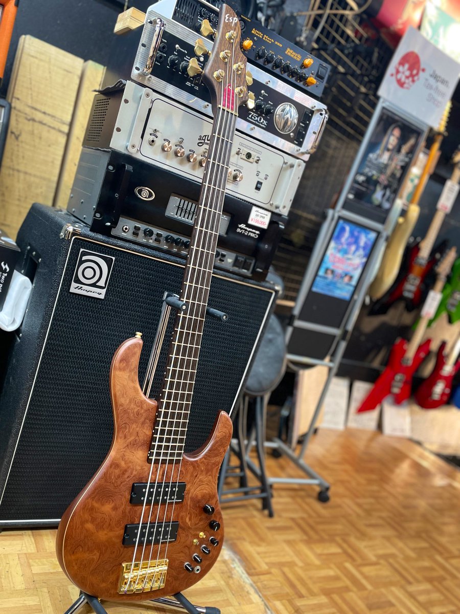 ESP御茶ノ水テクニカルハウス on Twitter: "ESP Order HALIBUT HALIBUTをベースにオーダーならではの厳選された特殊材をギルドブビンガをトップにラミネートされ ...