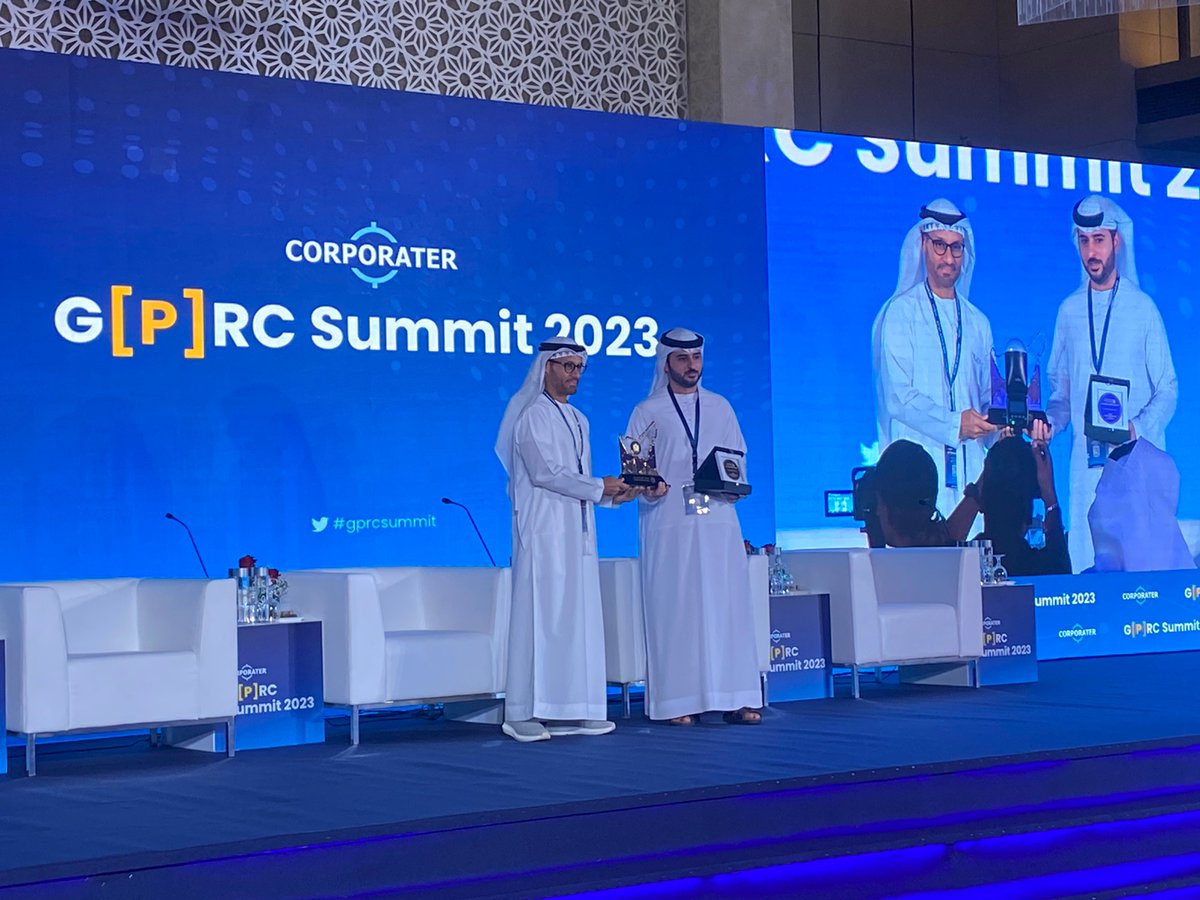 Corporater on Twitter: "G[P]RC Summit, Dubai is fortunate to be a platform to host the Honoring ...