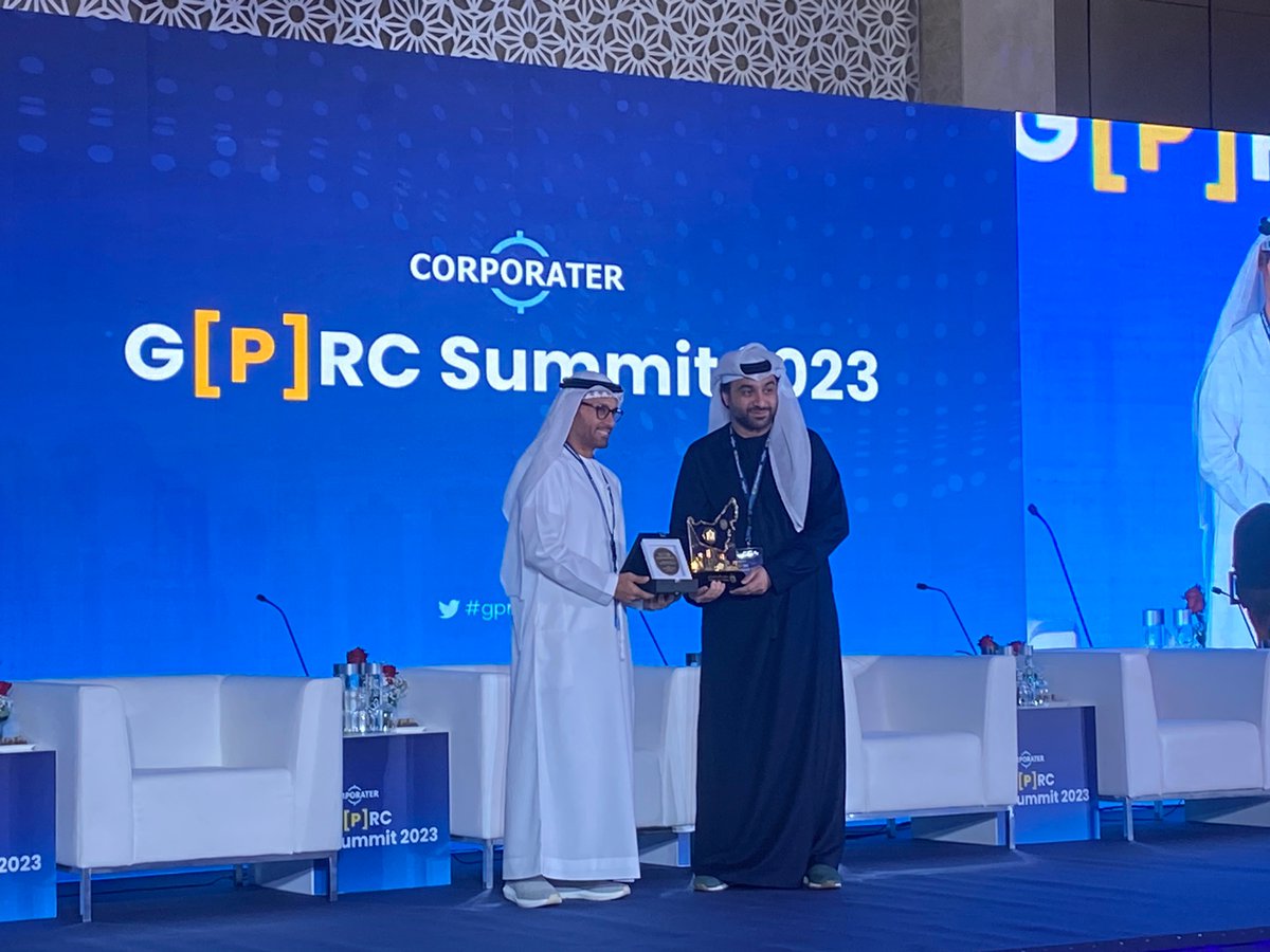 Corporater on Twitter: "G[P]RC Summit, Dubai is fortunate to be a platform to host the Honoring ...