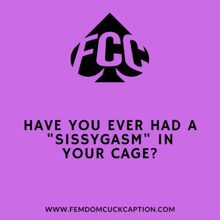 Goddess4you On Twitter Sissygasm Is Every Sissys Dream Dm To Be Guided Into Achieving One