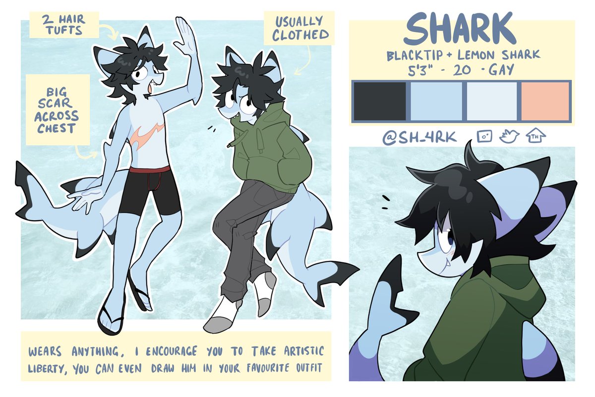 「new shark ref 2023!!! 」|🦈の漫画